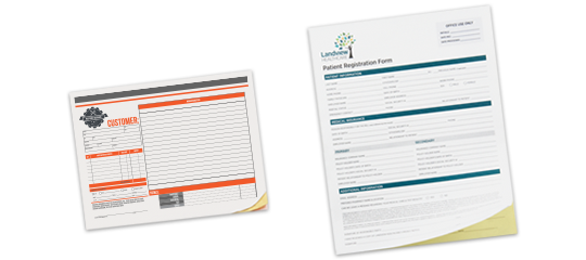 Wholesale Full Color Custom Forms from Navitor