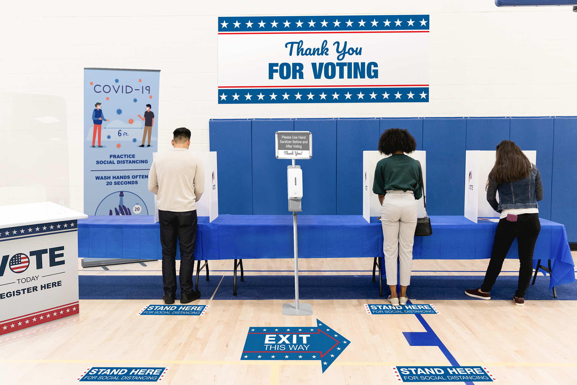 Voting and Polling Place Safety in the Midst of a Pandemic