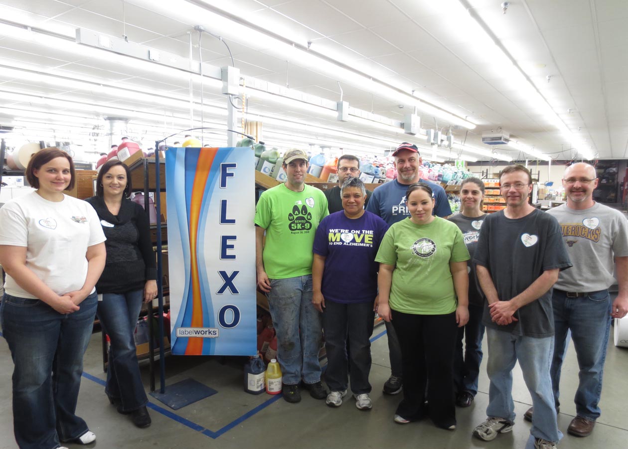 Flexo employees